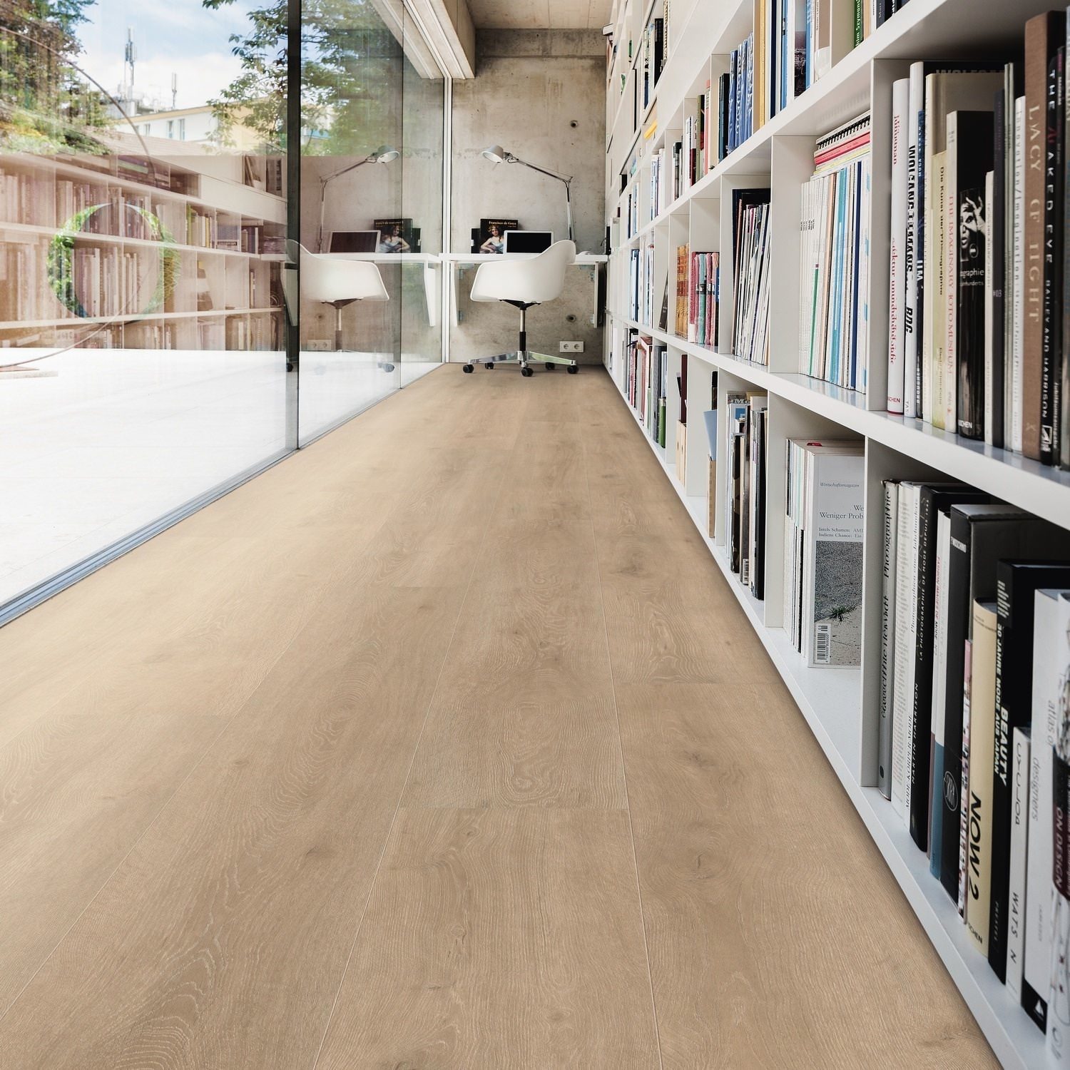 535269 - HARO Laminate Floor TRITTY 100 Gran Via 4V Oak Veneto Crema ...