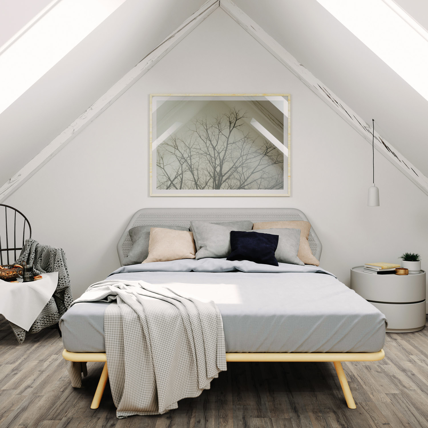 544657 - HARO Laminate Floor Special Edition NKL31 2-Strip Graphite Oak ...