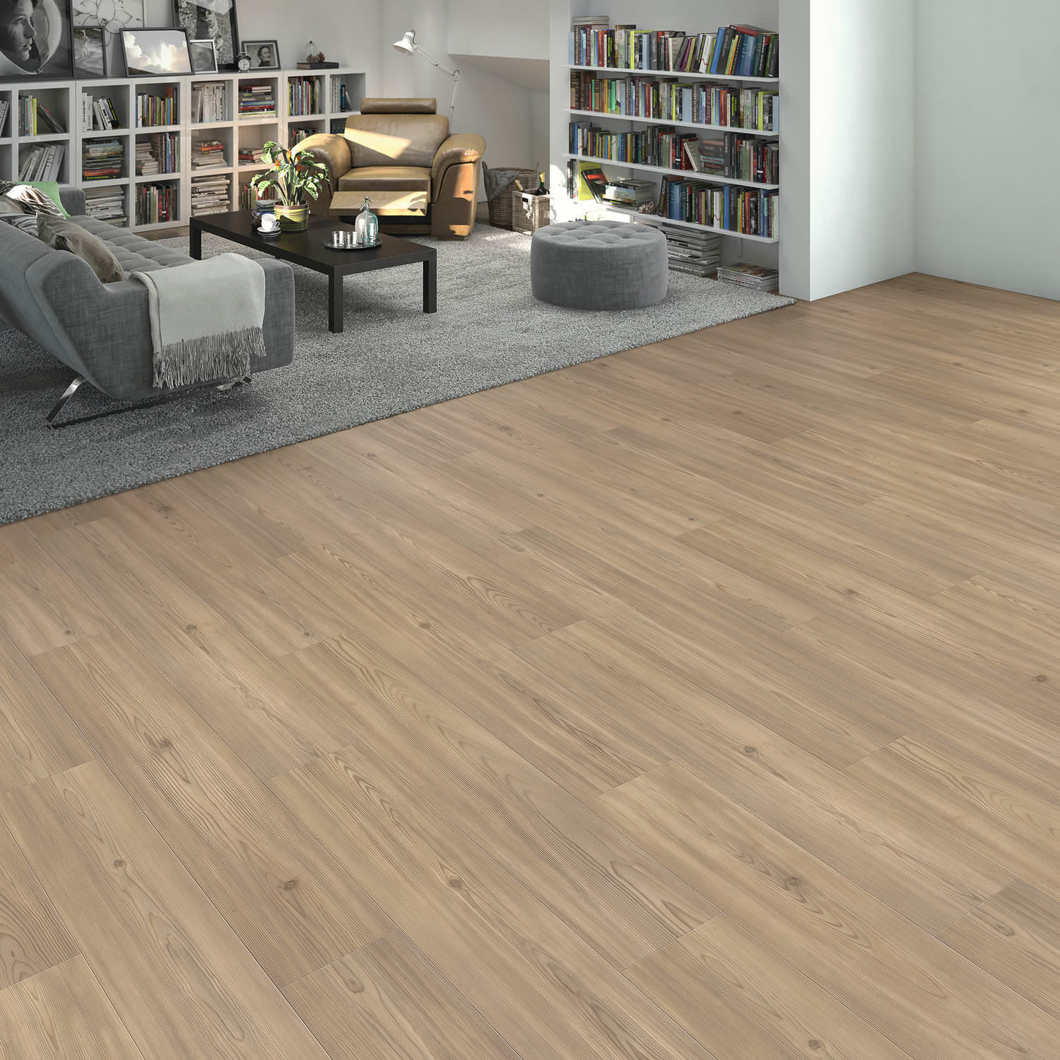544688 - HARO Laminate Floor TRITTY 90 Plank 1-Strip 4V Pine Florence ...