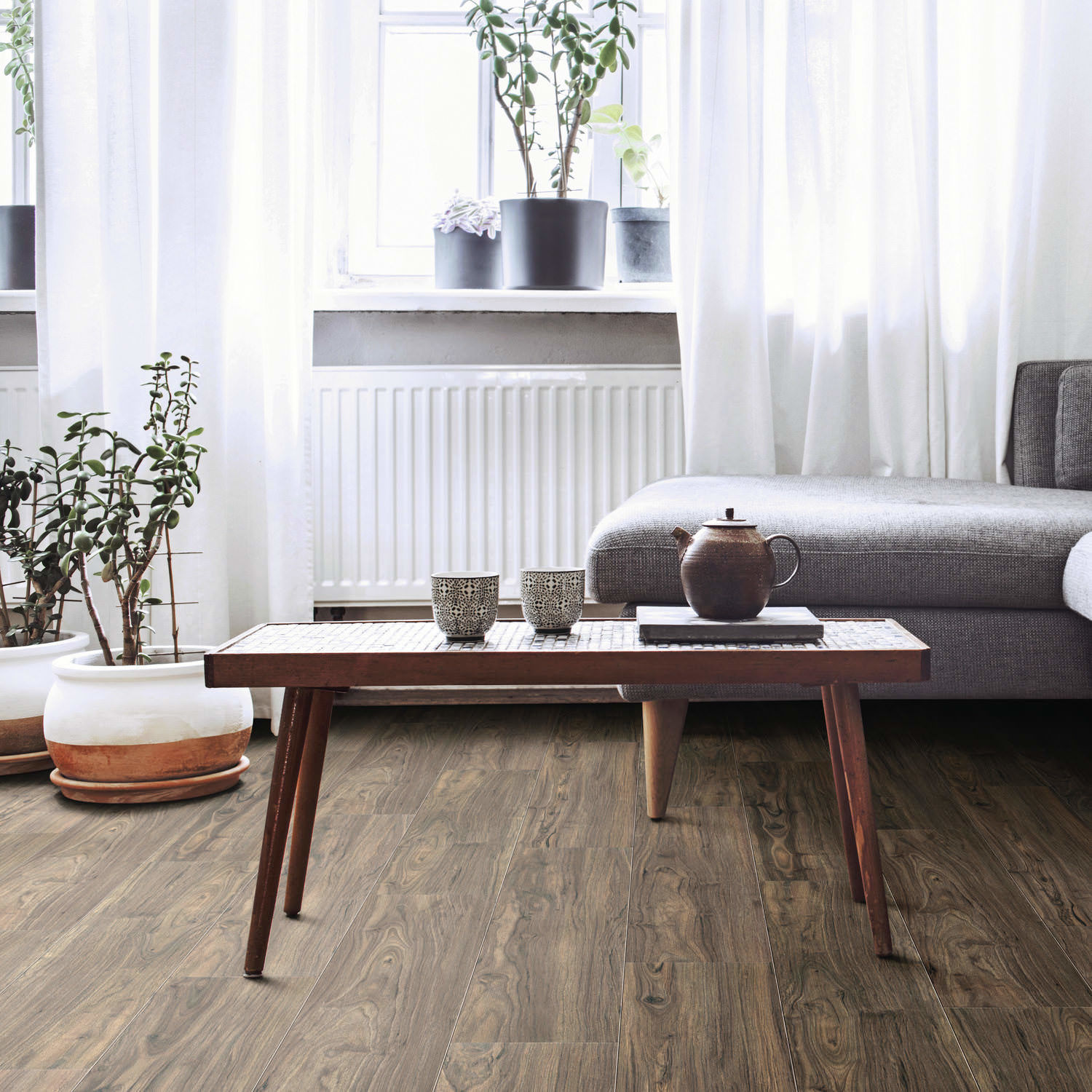 544690 - HARO Laminate Floor TRITTY 90 Plank 1-Strip 4V Walnut Cesano ...