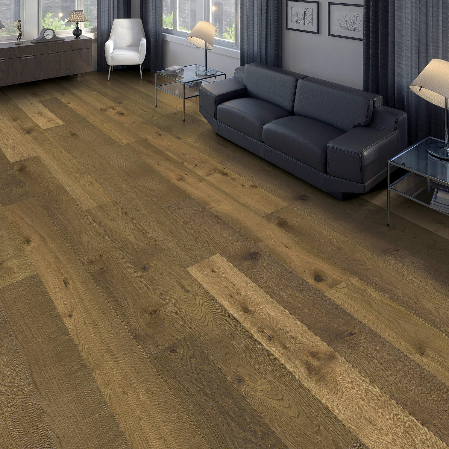 548023 - HARO PARQUET 4000 Plank 1-Strip 180 4V Fumed Oak Sauvage ...