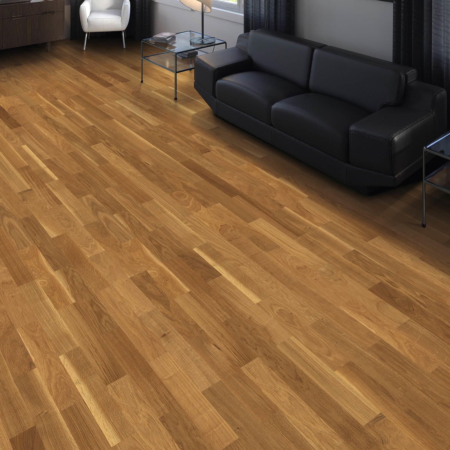 548144 - HARO PARQUET 6000 Lama Allegro Roble Objekt naturaDur Ranura ...